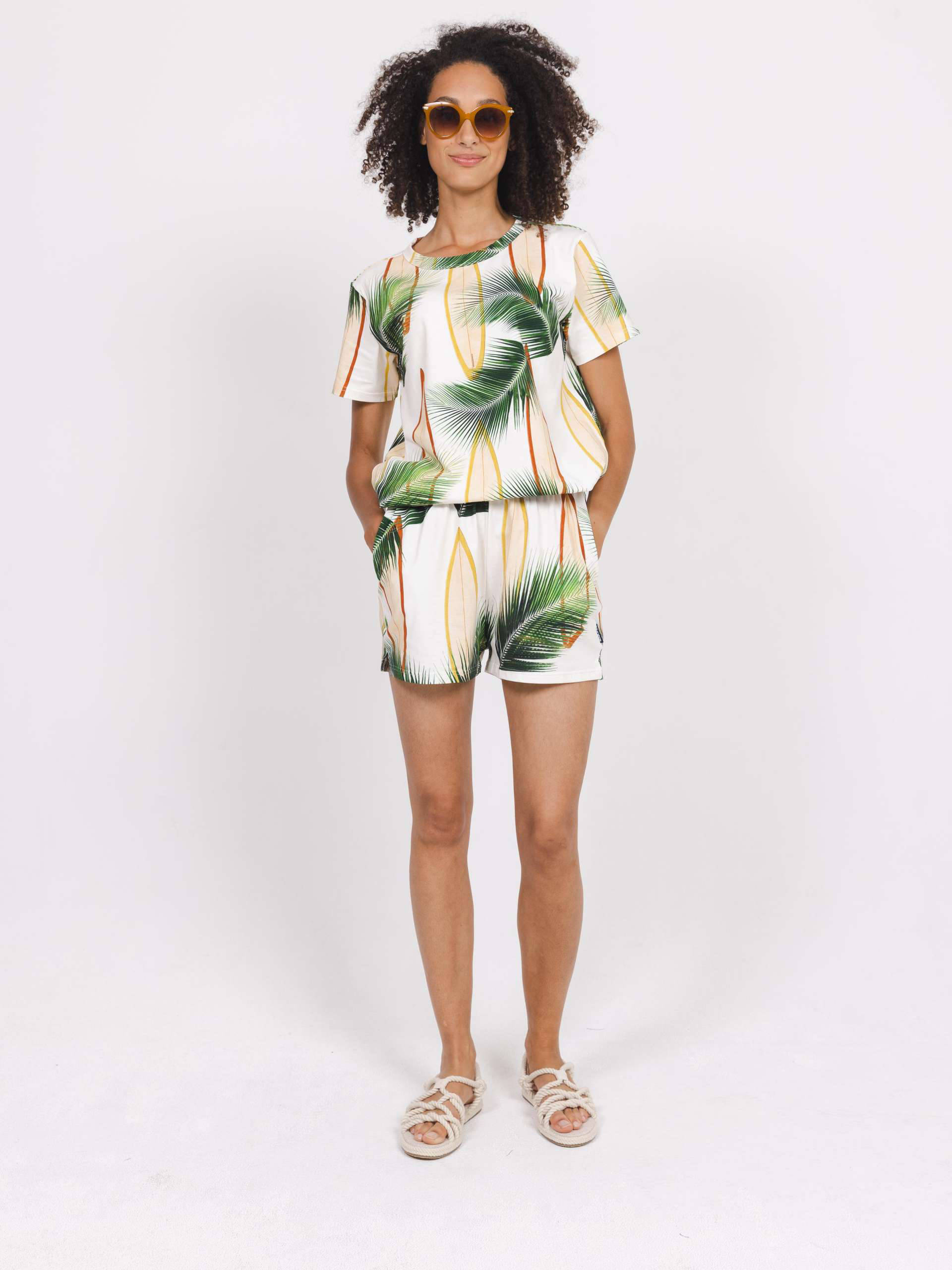 SNURK Surf Break T-shirt & Shorts Top dames | Slaapkopje